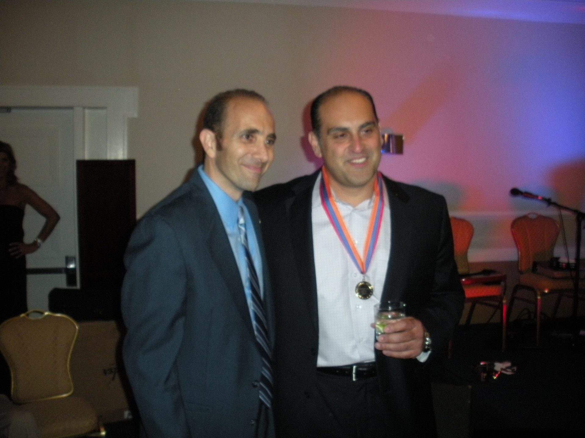 Chris Hekimian with Hratch Najarian - Olympic King - The Armenian Weekly