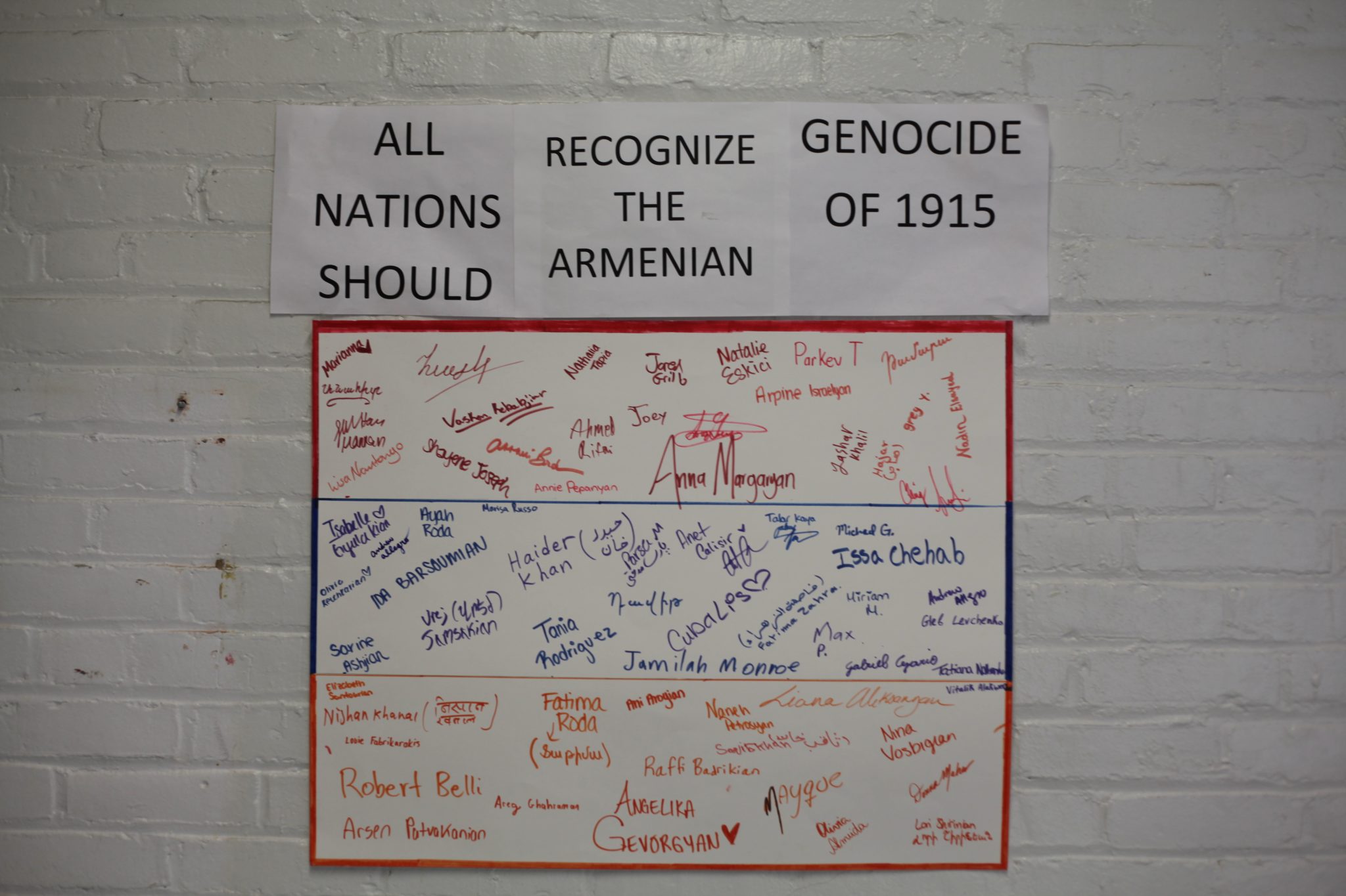WHS Students Remember Genocide, Help Rural Armenia