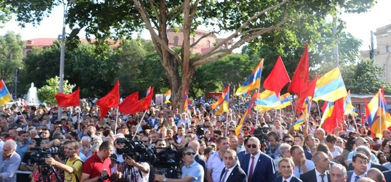 Aram Manoukian Statue Unveiled in Armenia