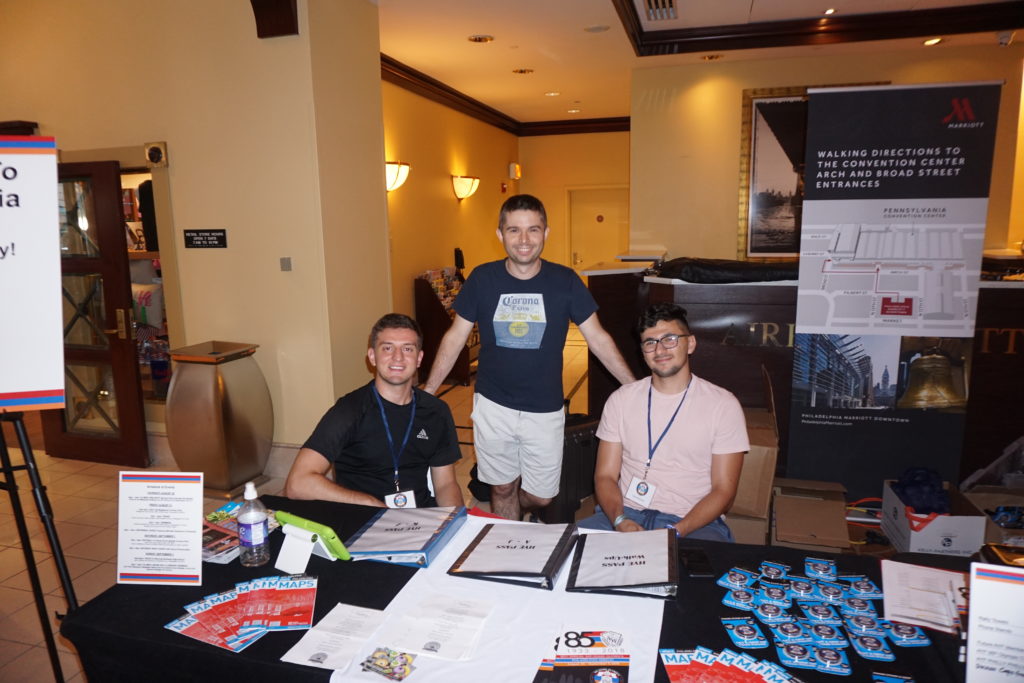 Checking in Early to the AYF Olympics