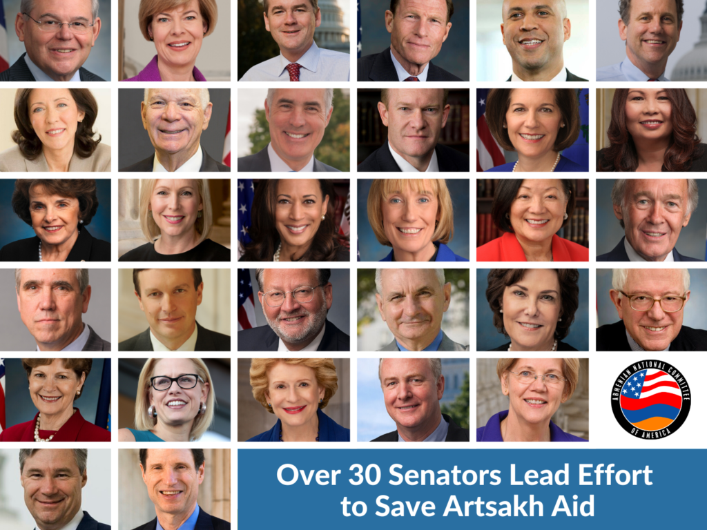 Over Thirty US Senators Defend Aid to Artsakh
