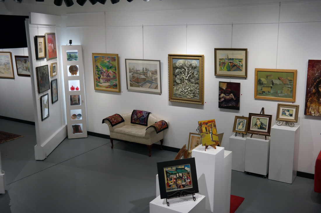 Gallery Z exhibit featuring "Armenian Artists from Around the World"