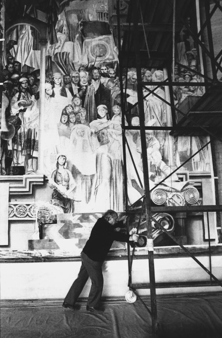 Grigor Khanjyan and the mural that defined his artistry