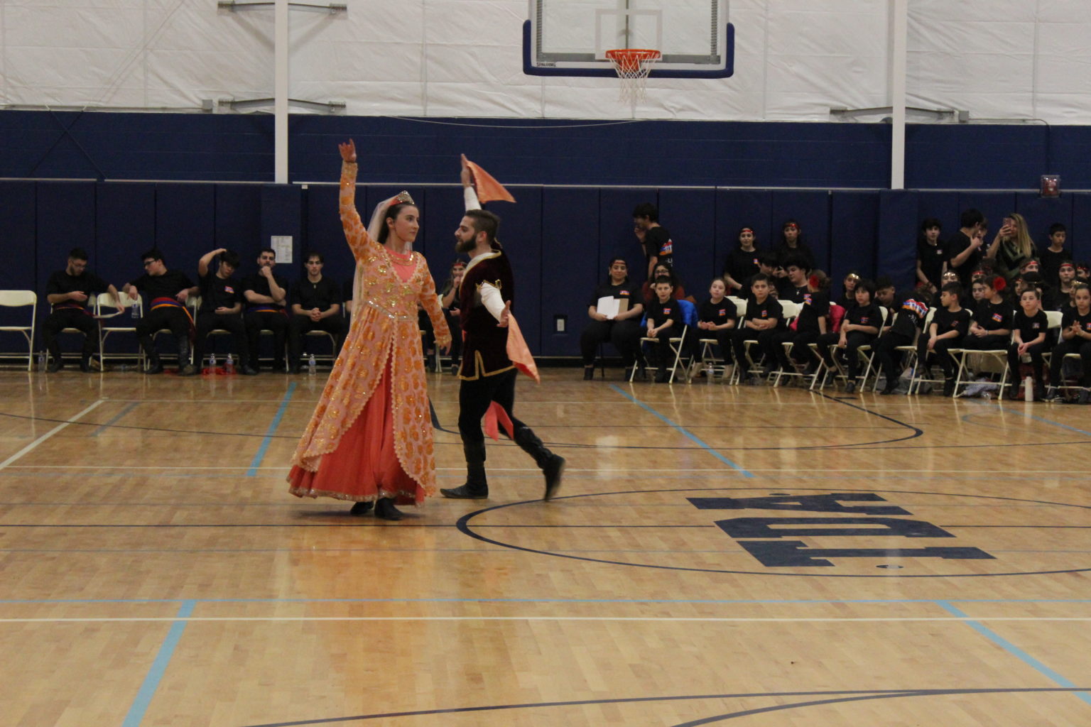 Detroit Hamazkayin Arax Dance Ensemble performs to a packed audience