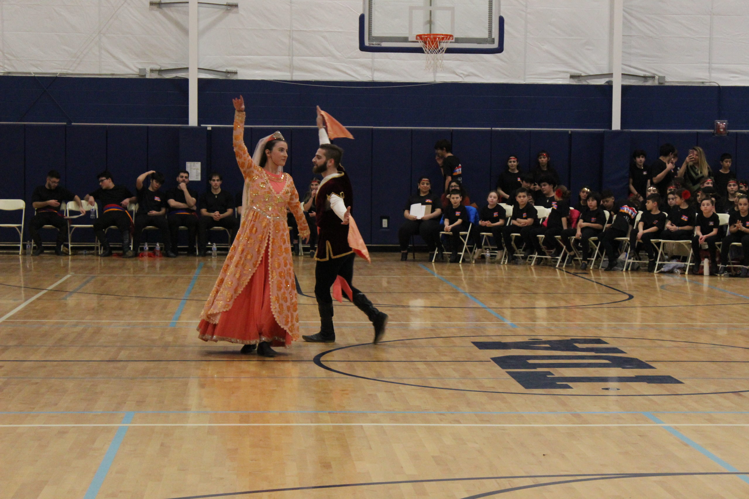 Detroit Hamazkayin Arax Dance Ensemble performs to a packed audience