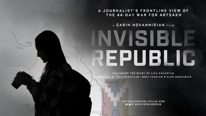 Artsakh War documentary Invisible Republic announces immediate global ...