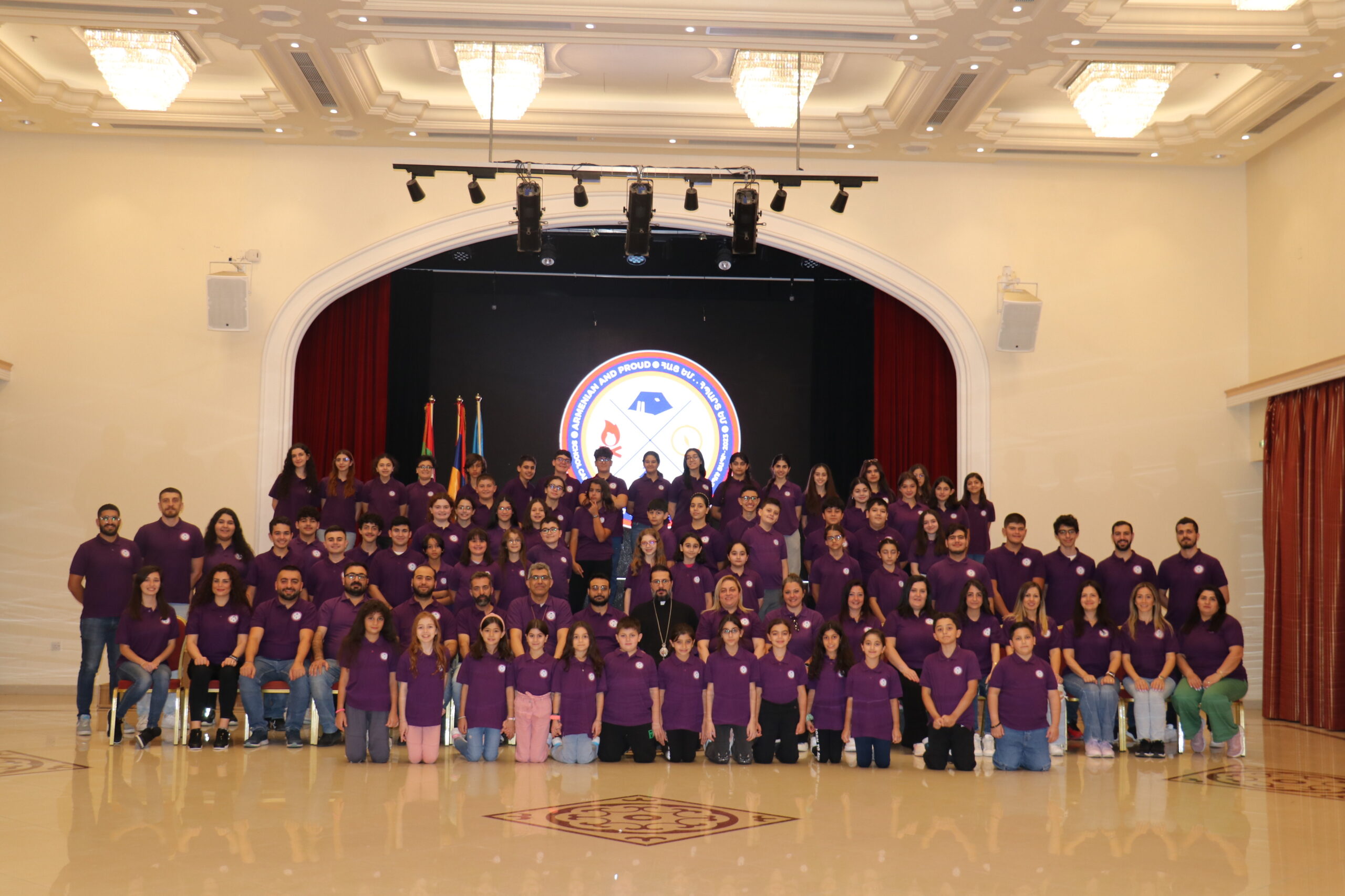 The participants and organizers of the Banakum event - The Armenian Weekly