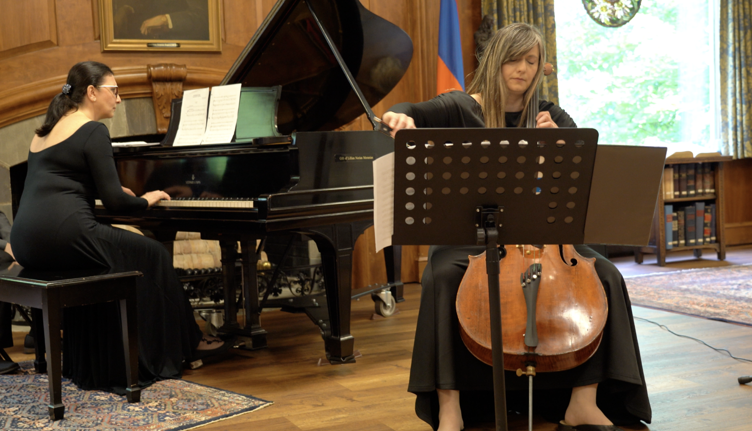 Gullans, Babayan impress with concert dedicated to Maestro Arsen Sayan