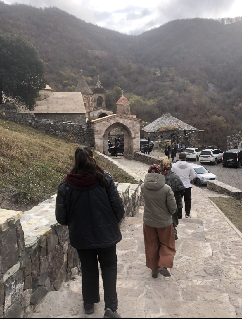 Dadivank steps - The Armenian Weekly