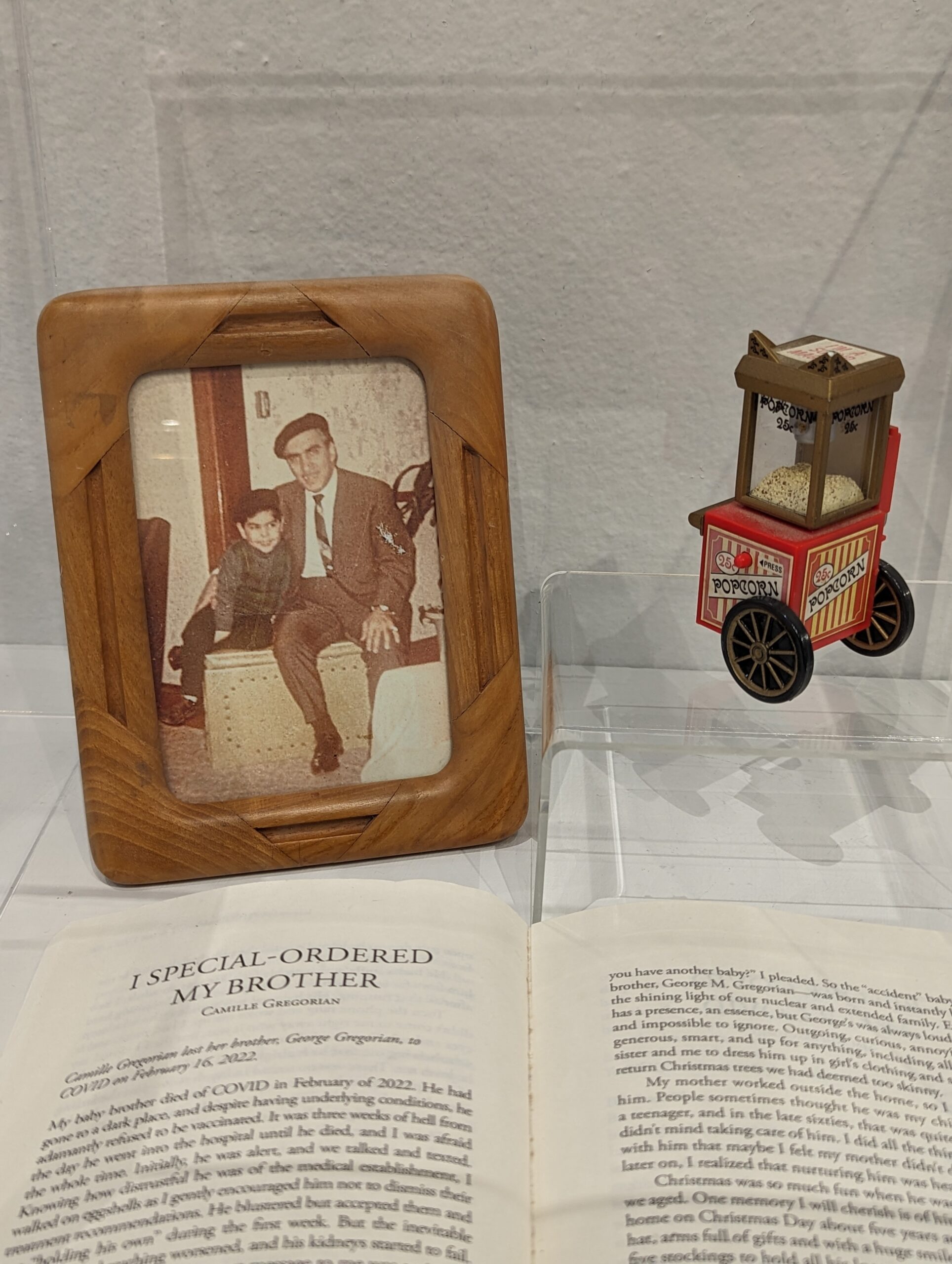 Memories of Camille Gregorian's father and brother on display at 8 ...