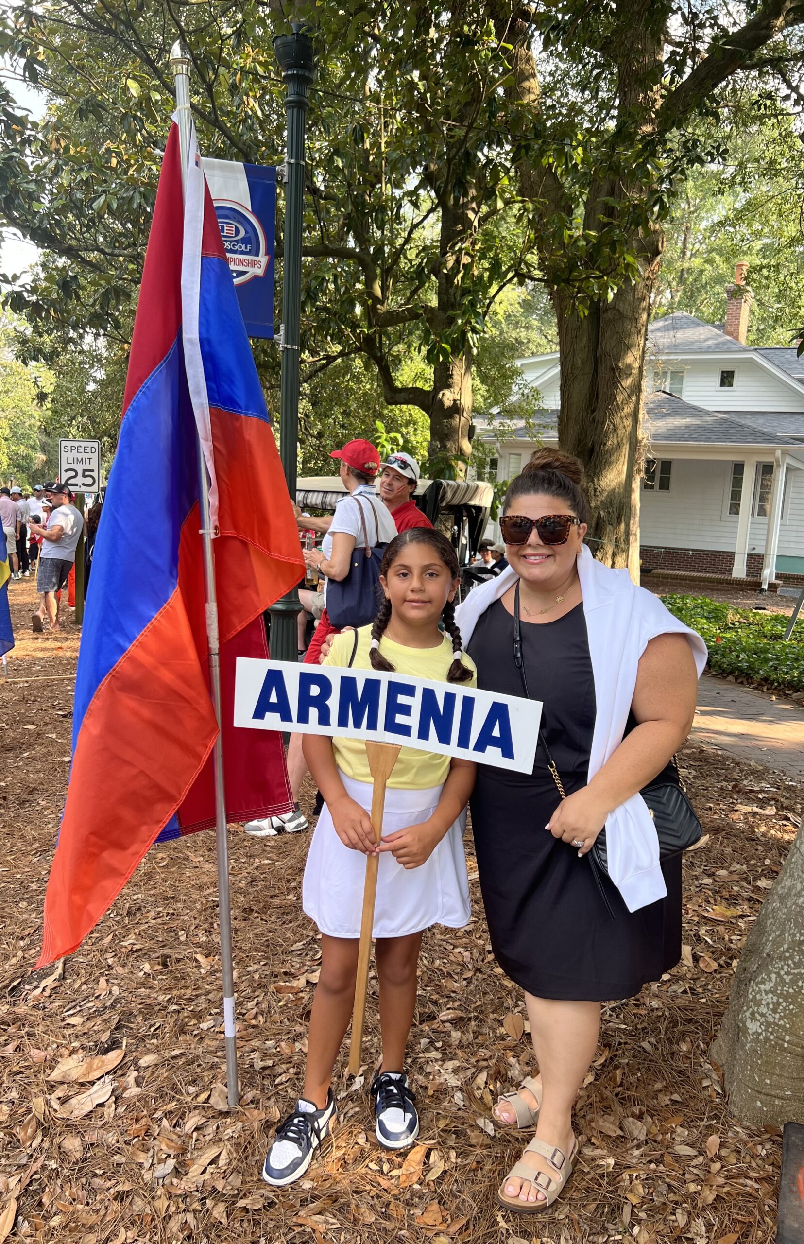Narine and her Mother Sose Tokatlian excited to be representing Armenia ...