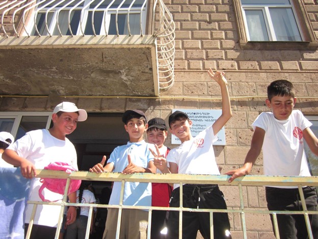 The smiling faces of Camp Javakhk campers - The Armenian Weekly