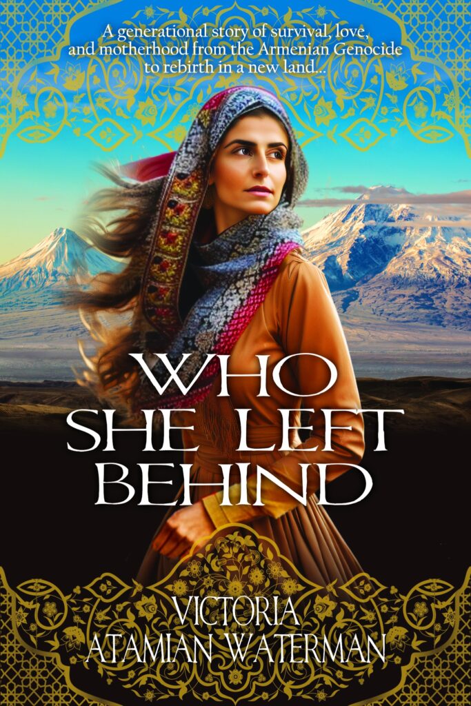 Introducing Victoria Atamian Waterman's debut novel Who She Left Behind