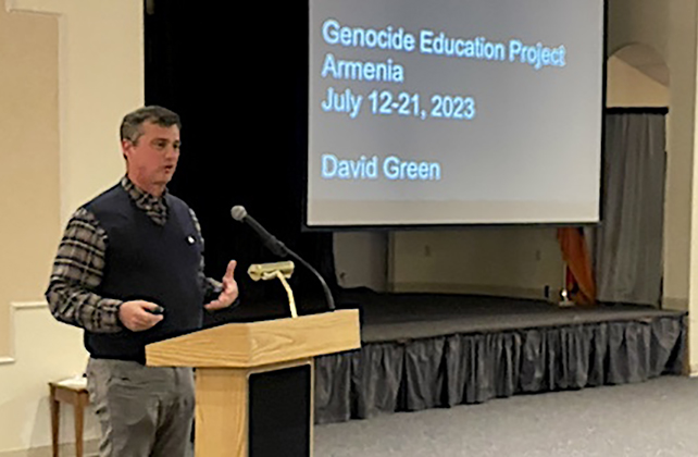 2 - TF David Green @ MA event crop - The Armenian Weekly