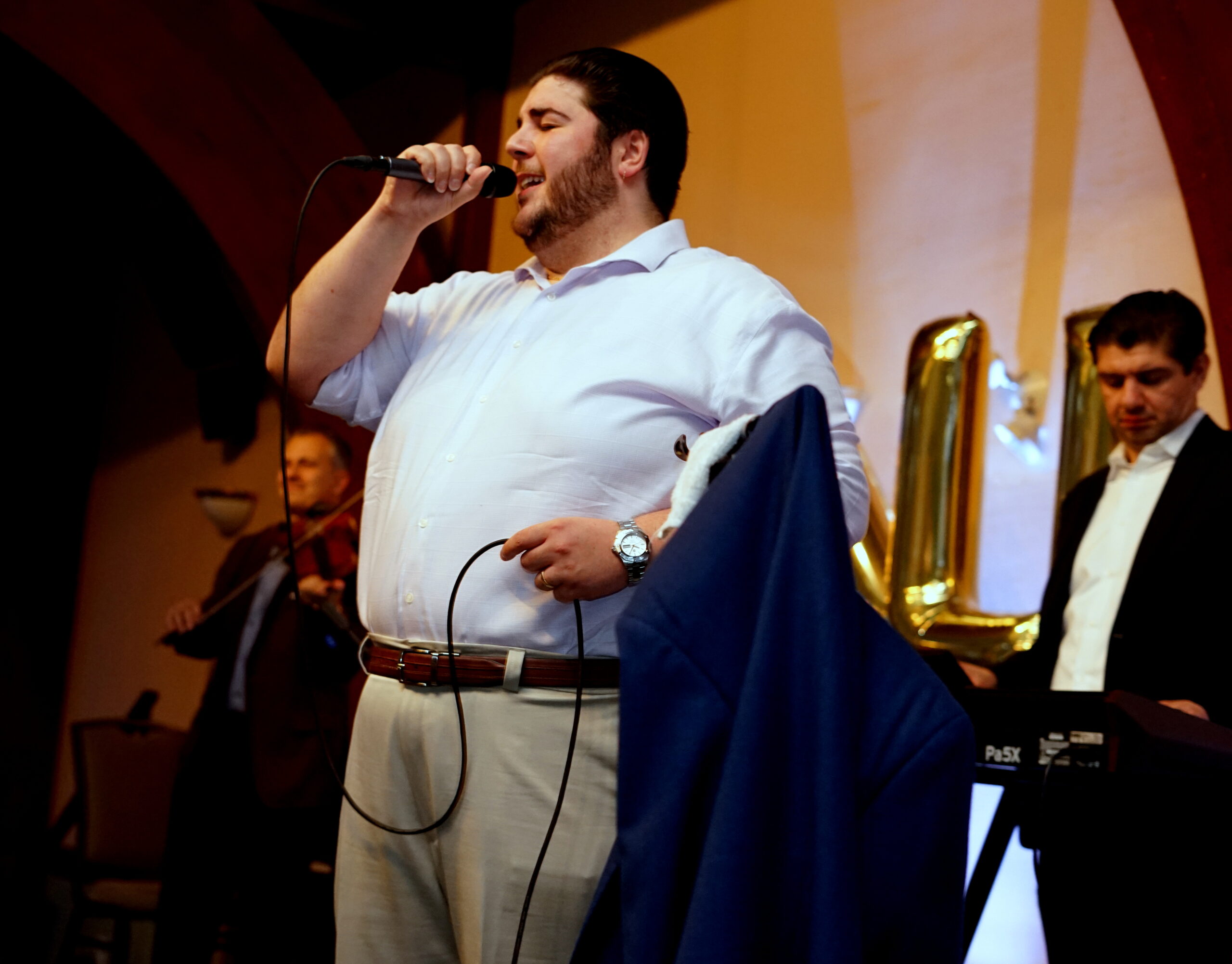 Shant Massoyan with Aram Hovagimian on keyboard (Photo GVK Images ...