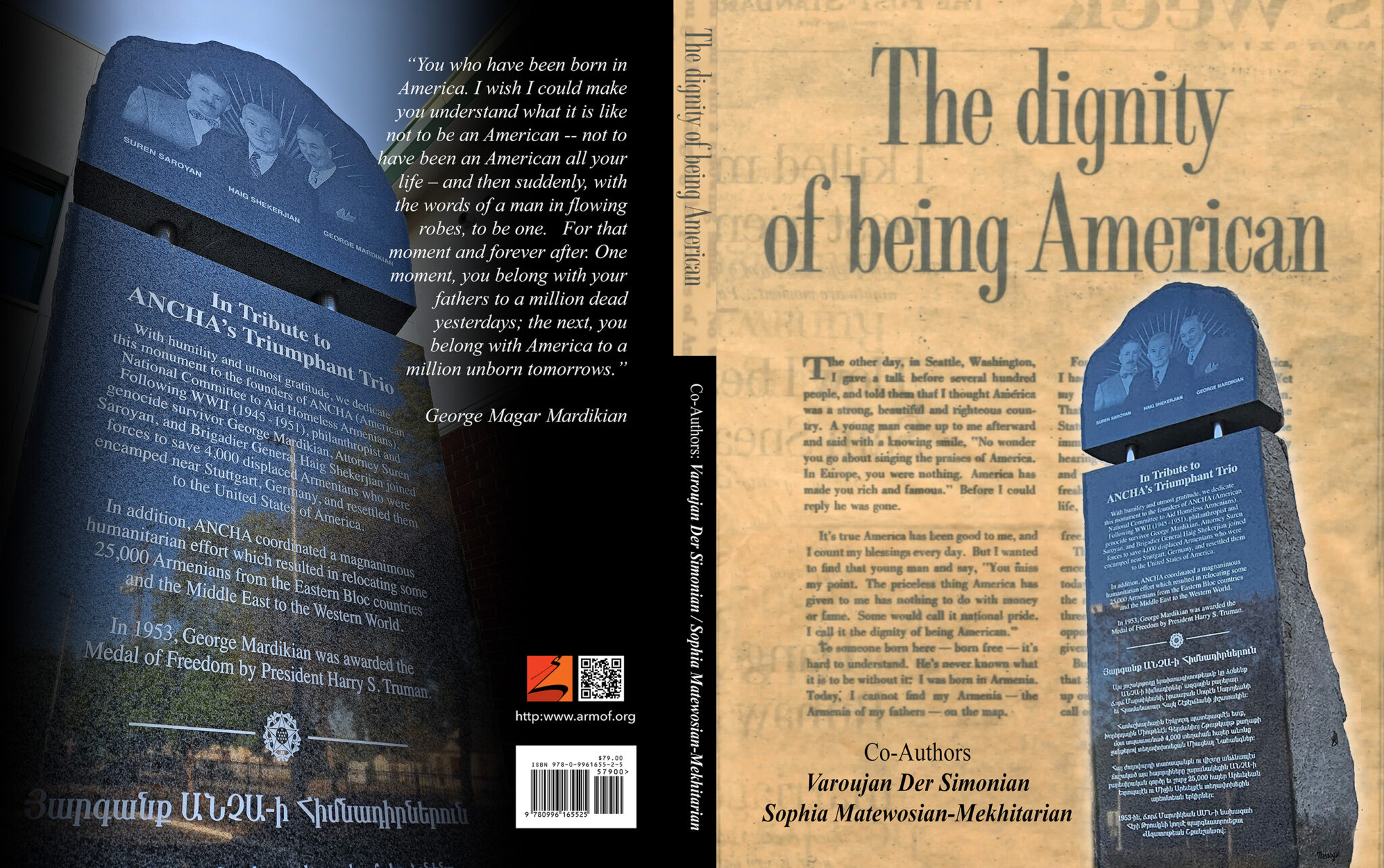 Book release event held for "The dignity of being American"