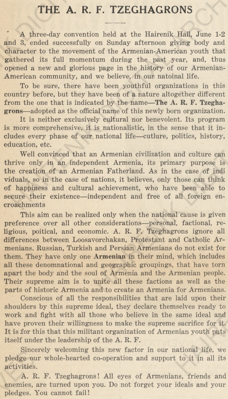 #4 Convention recap - The Armenian Weekly