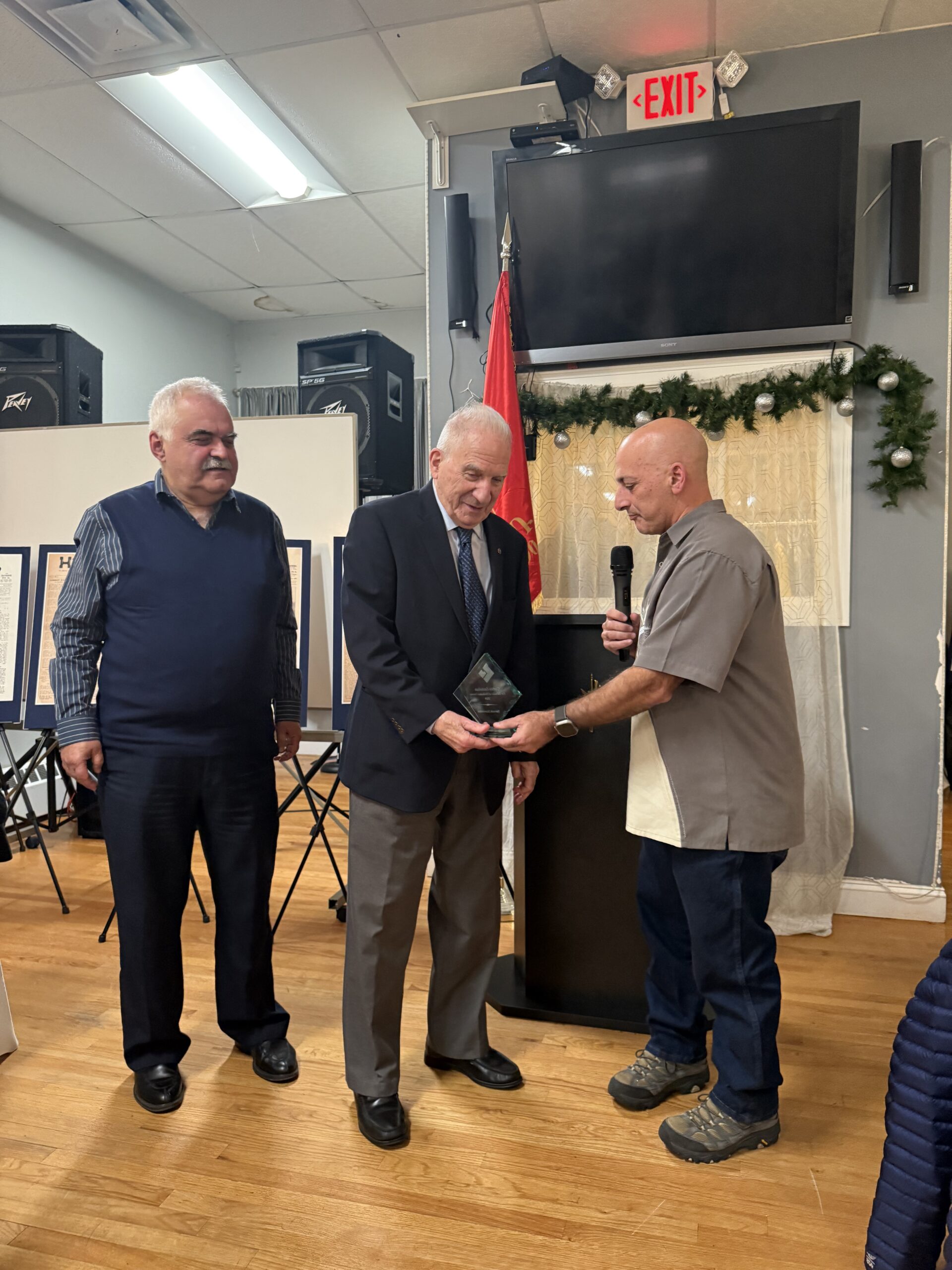Hairenik editor Zaven Torikian and ARF Eastern U.S. Central Committee ...