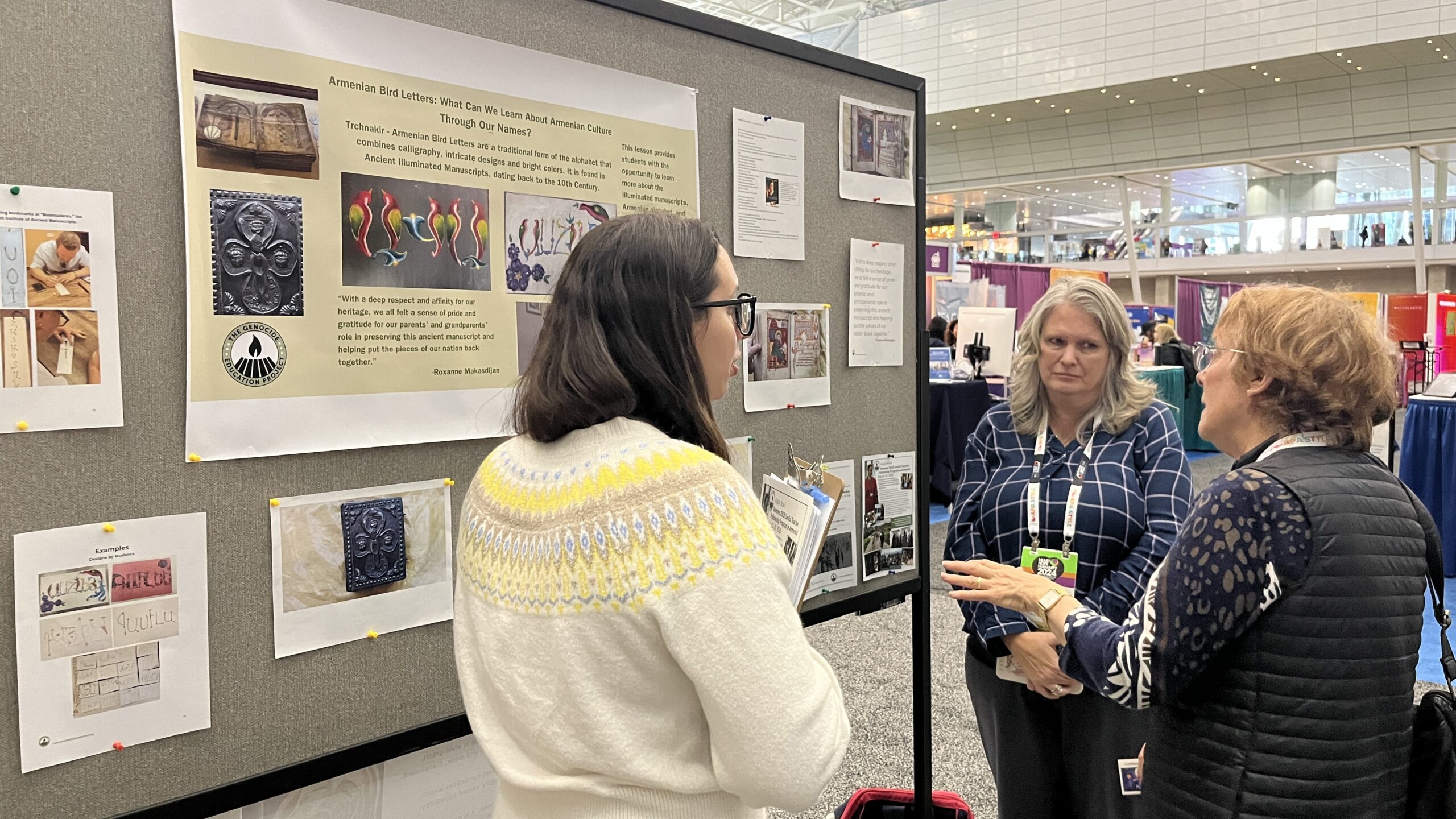 Jessica Depanphilis & Jackie Kemper (blue) poster session - The ...