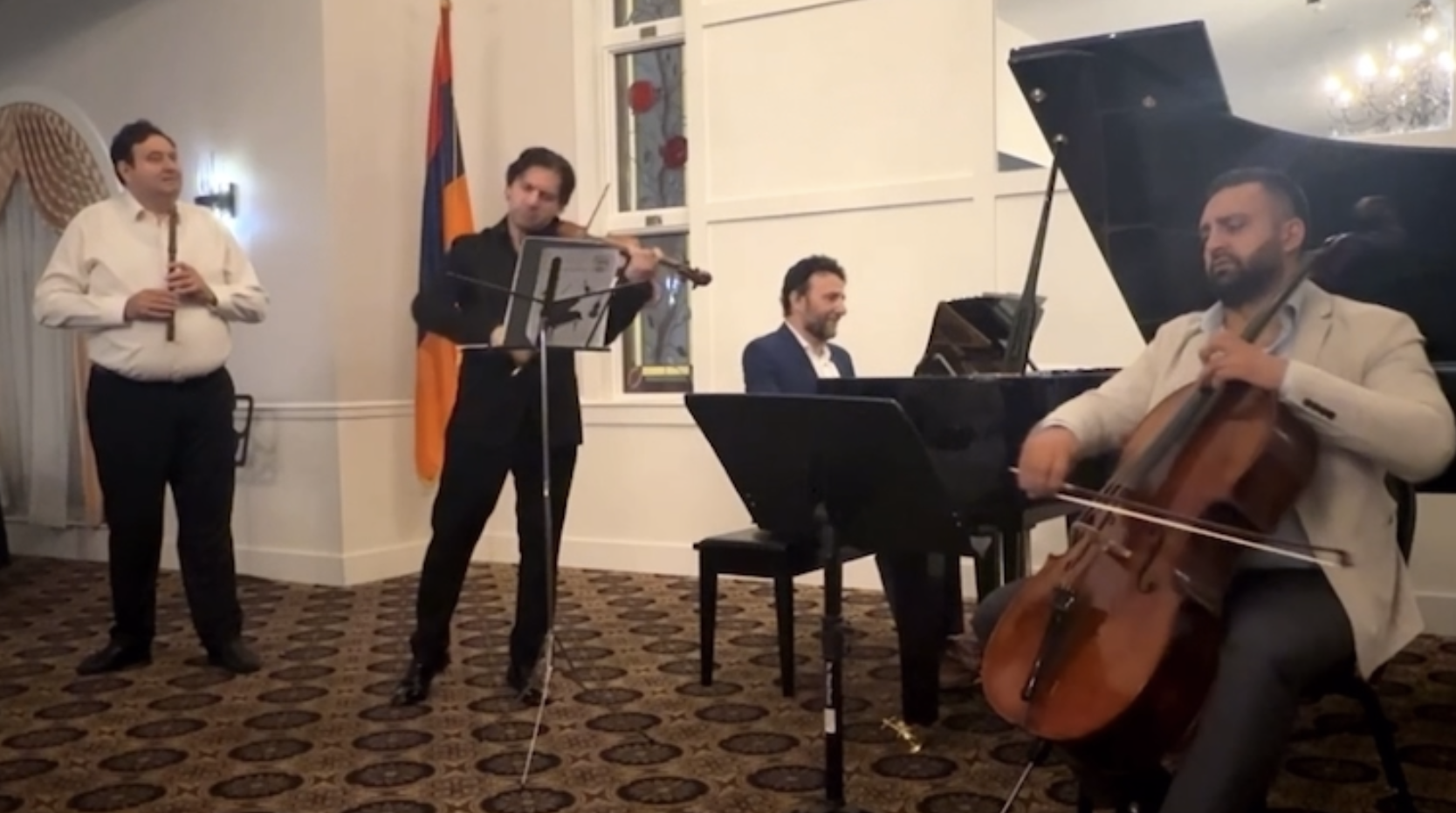 Musicians performing - The Armenian Weekly