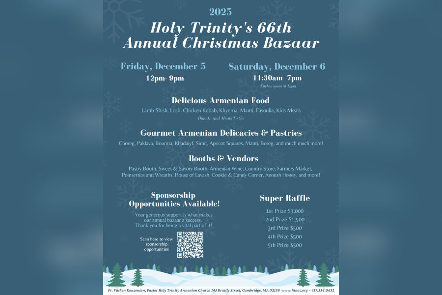 Holiday cheer returns to Holy Trinity Armenian Church Christmas Bazaar